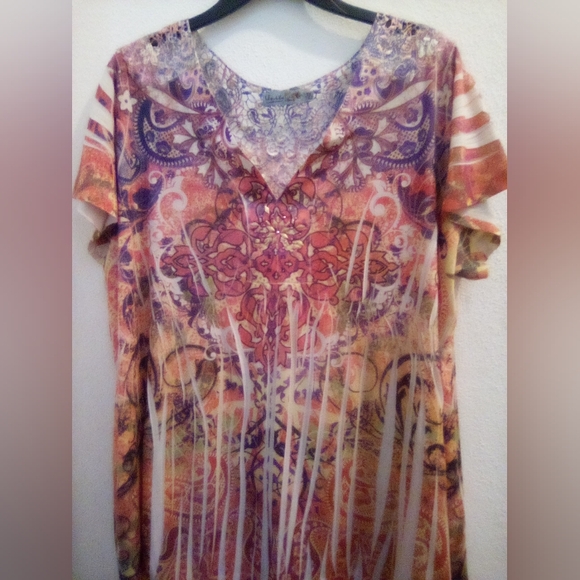 Unity World Wear | Tops | Unity World Wear Woman Embellished Blouse ...